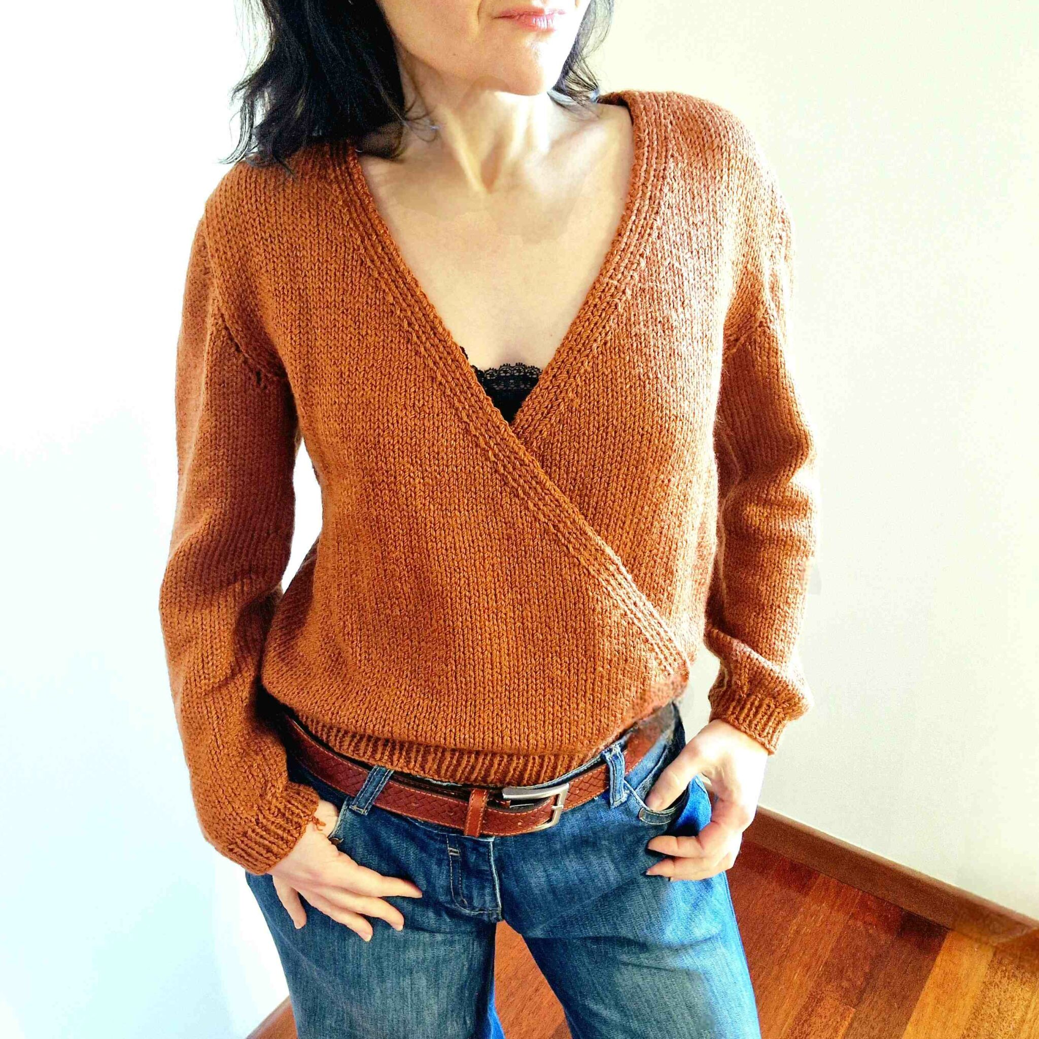 Comment tricoter une bordure d'encolure pour un col V